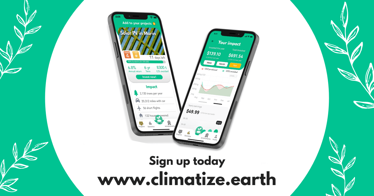 Invest In A Better World | Climatize Earth Inc